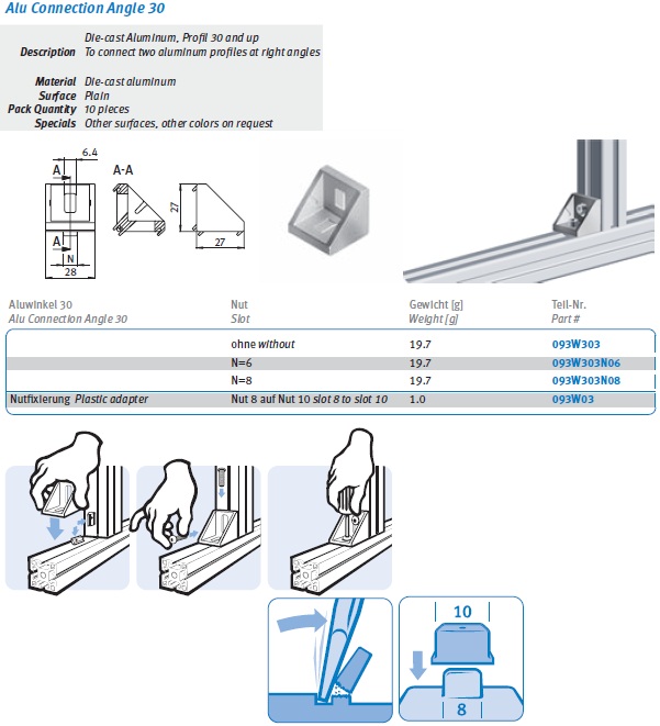 Aluminium Extrusion Profiles | Sanlev SA