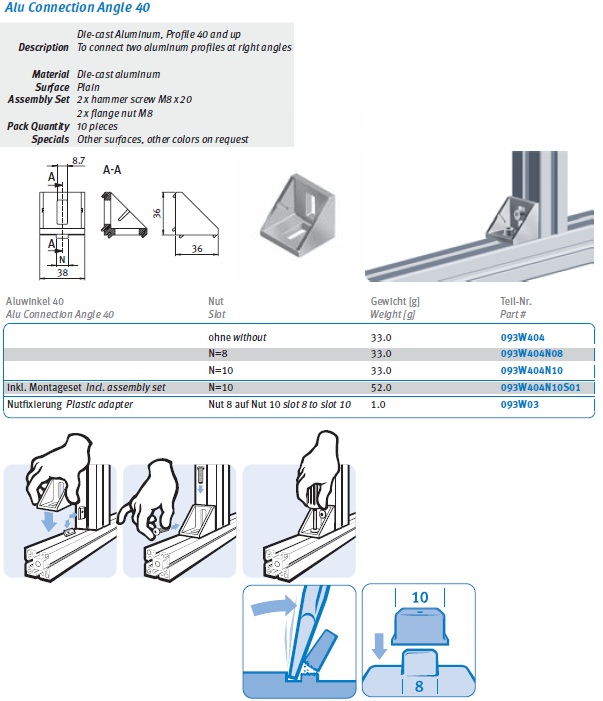 Aluminium Extrusion Profiles | Sanlev SA